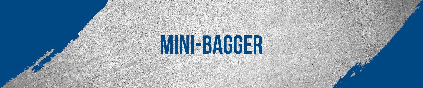 Mini-Bagger | Scheppach Shop