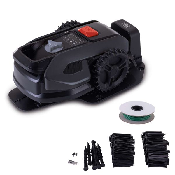 Rasenmähroboter RRMA500APP Scheppach Black - 500m2 Rasenfläche | 160mm ...