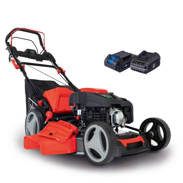 Rasenmäher MS225-53E Scheppach - E-Start | Radantrieb | 6PS | 53cm ...