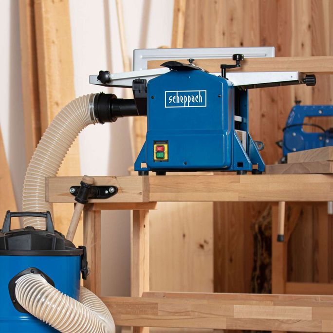 Abricht- & Dickenhobelmaschine HMS850 Scheppach - Hobelbreite 204mm ...